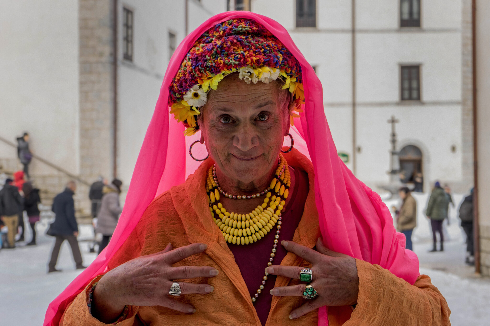 La Candelora a Montevergine - Il Castello Volante